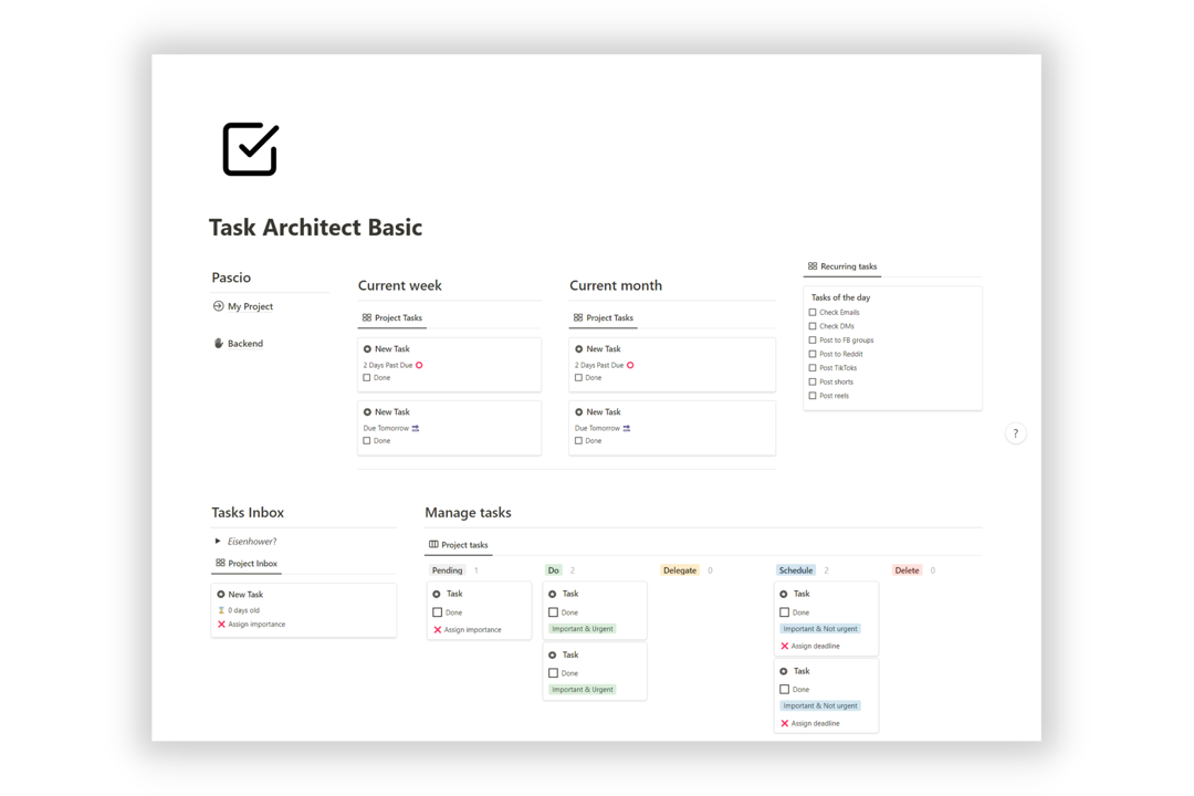 Task Architect Task Architect